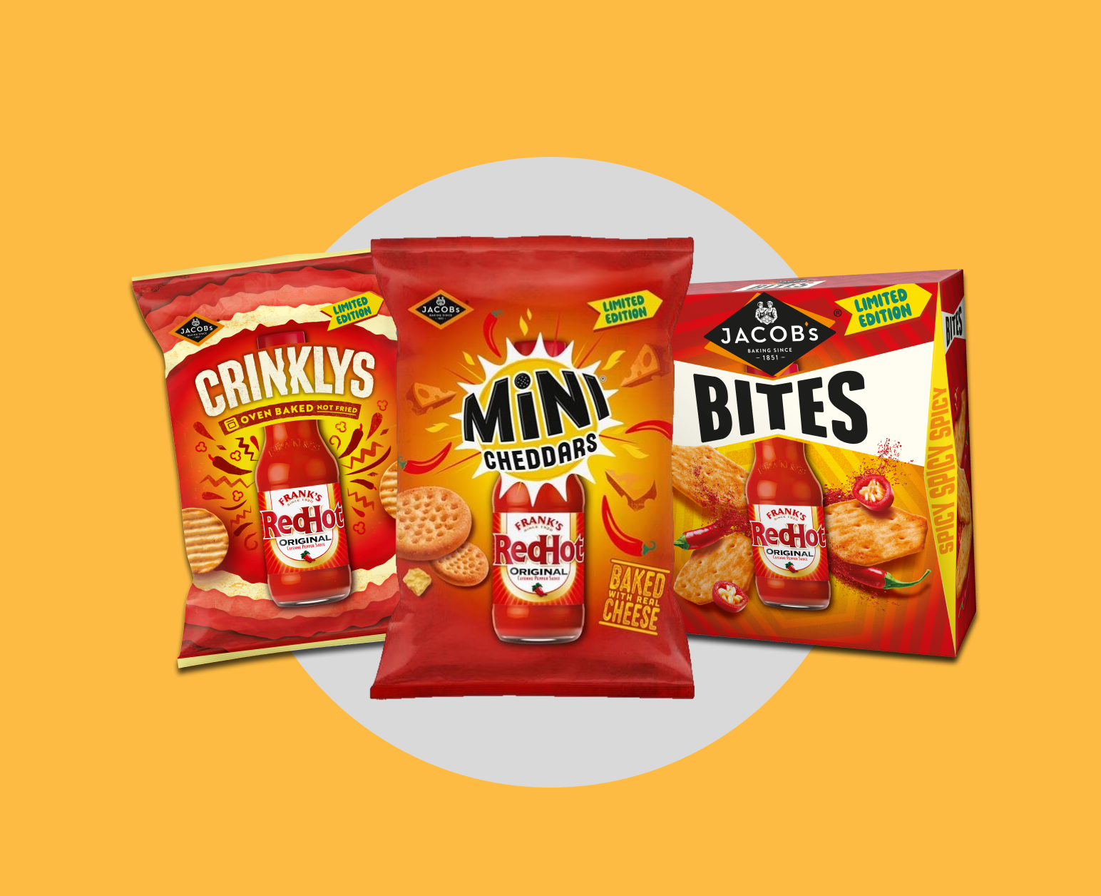 Jacob's kicks it up a notch with Frank's RedHot collab | pladis